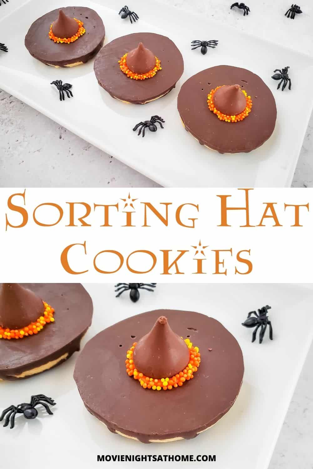 Harry Potter Witch Hat Cookies (Sorting Hat)