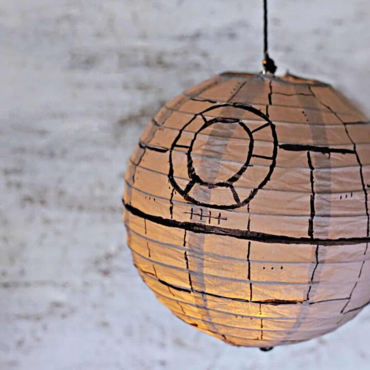 DIY Star Wars Death Star Craft Nightlight