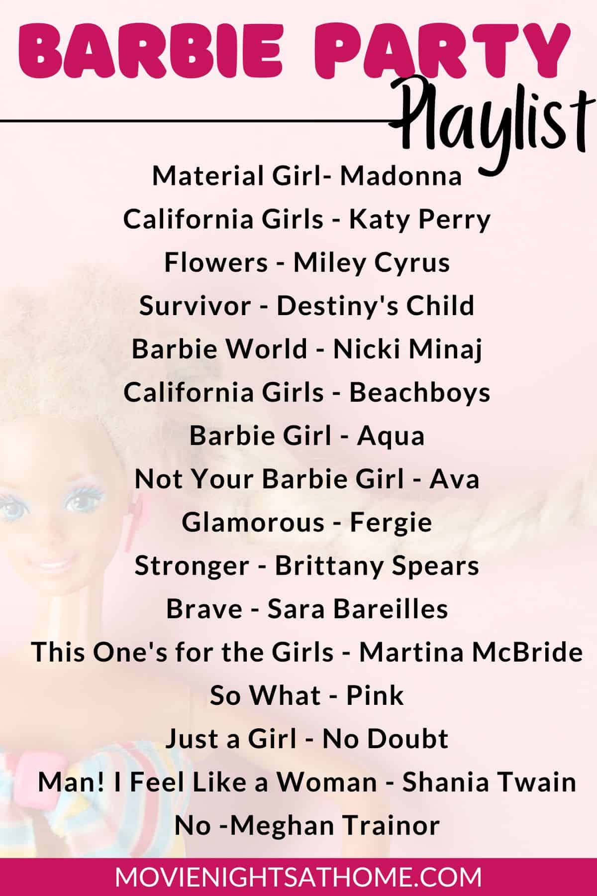 65+ Fun Barbie Movie Night Party Snacks and Ideas