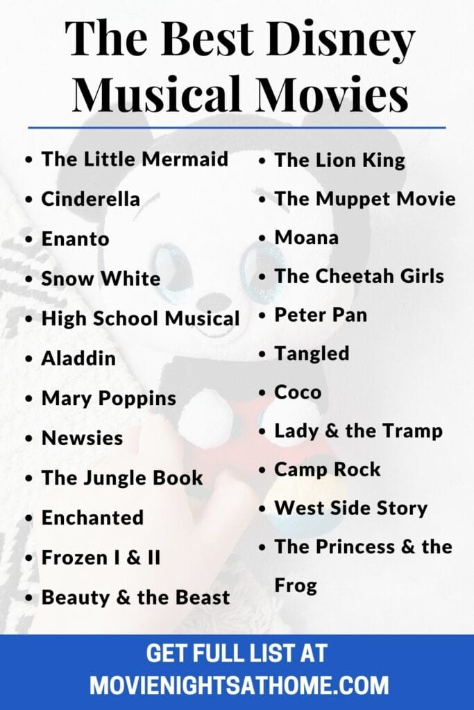 33 Best Disney Musical Movies on Disney+ & Amazon